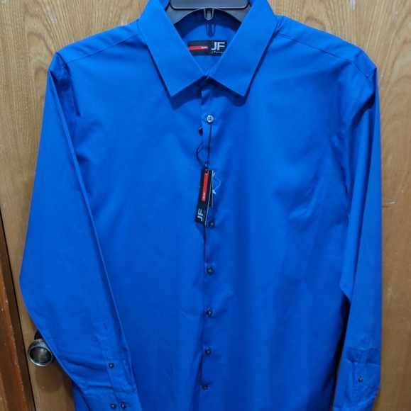 jf j.ferrar | Shirts | Nwt Jf Jferrar Mens Dress Shirt Xl Slim | Poshmark